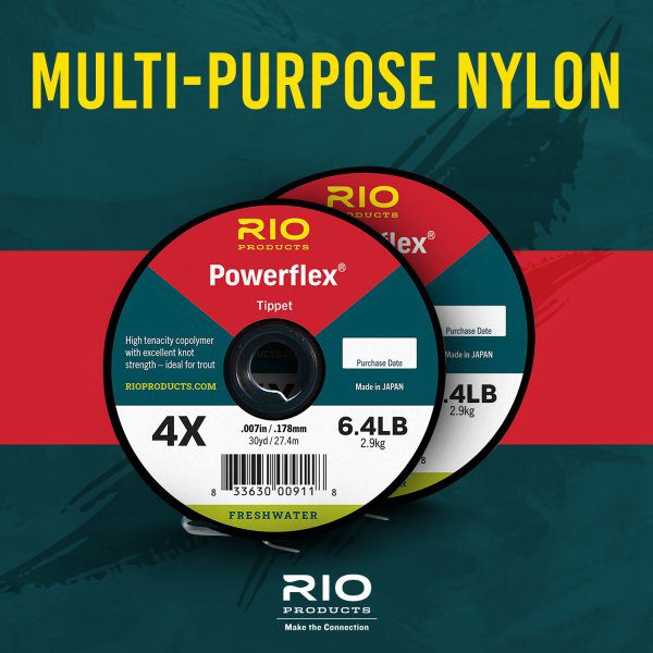 RIO POWERFLEX TIPPET 30 yard spools - Premier Angling