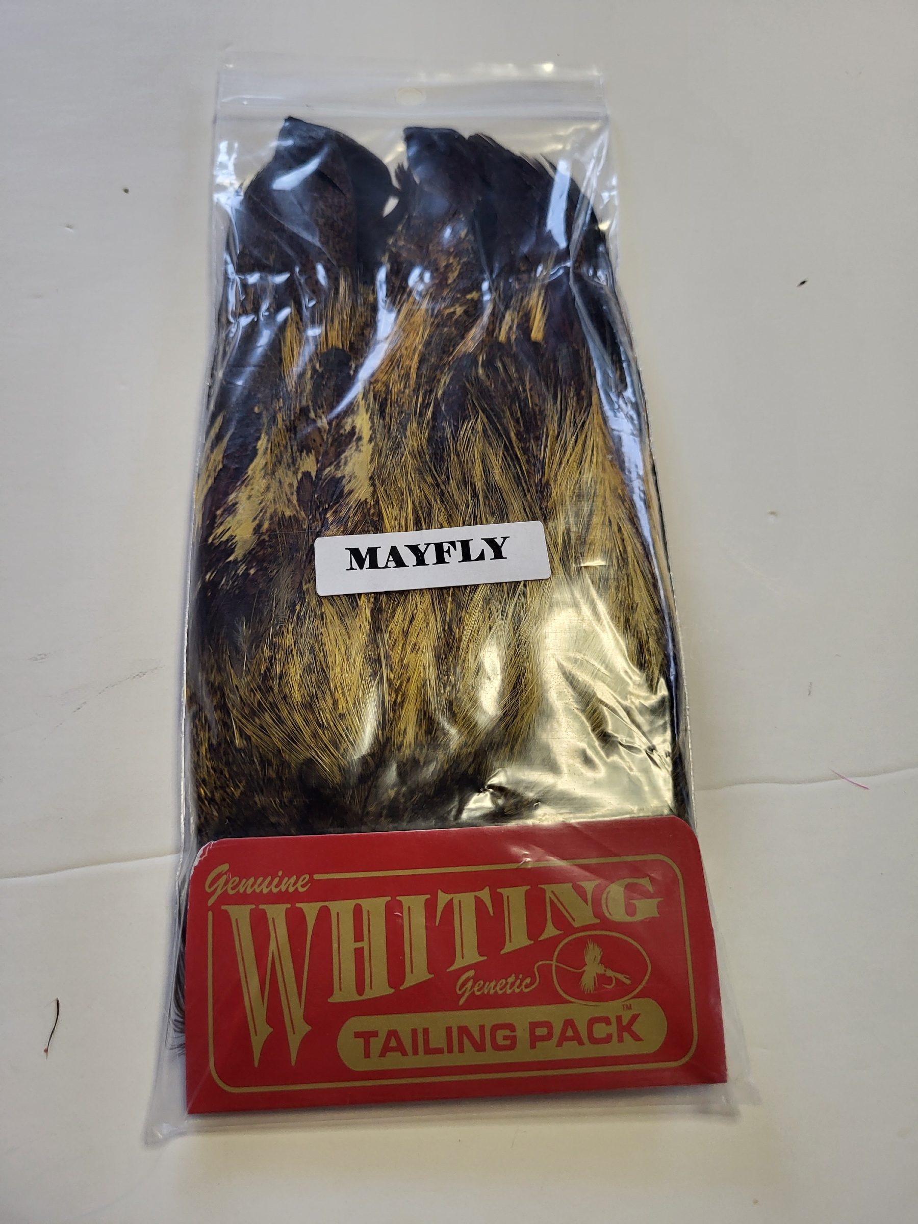 CDL Mayfly Tailing Pack Badger Dyed Pale Yellow - Premier Angling